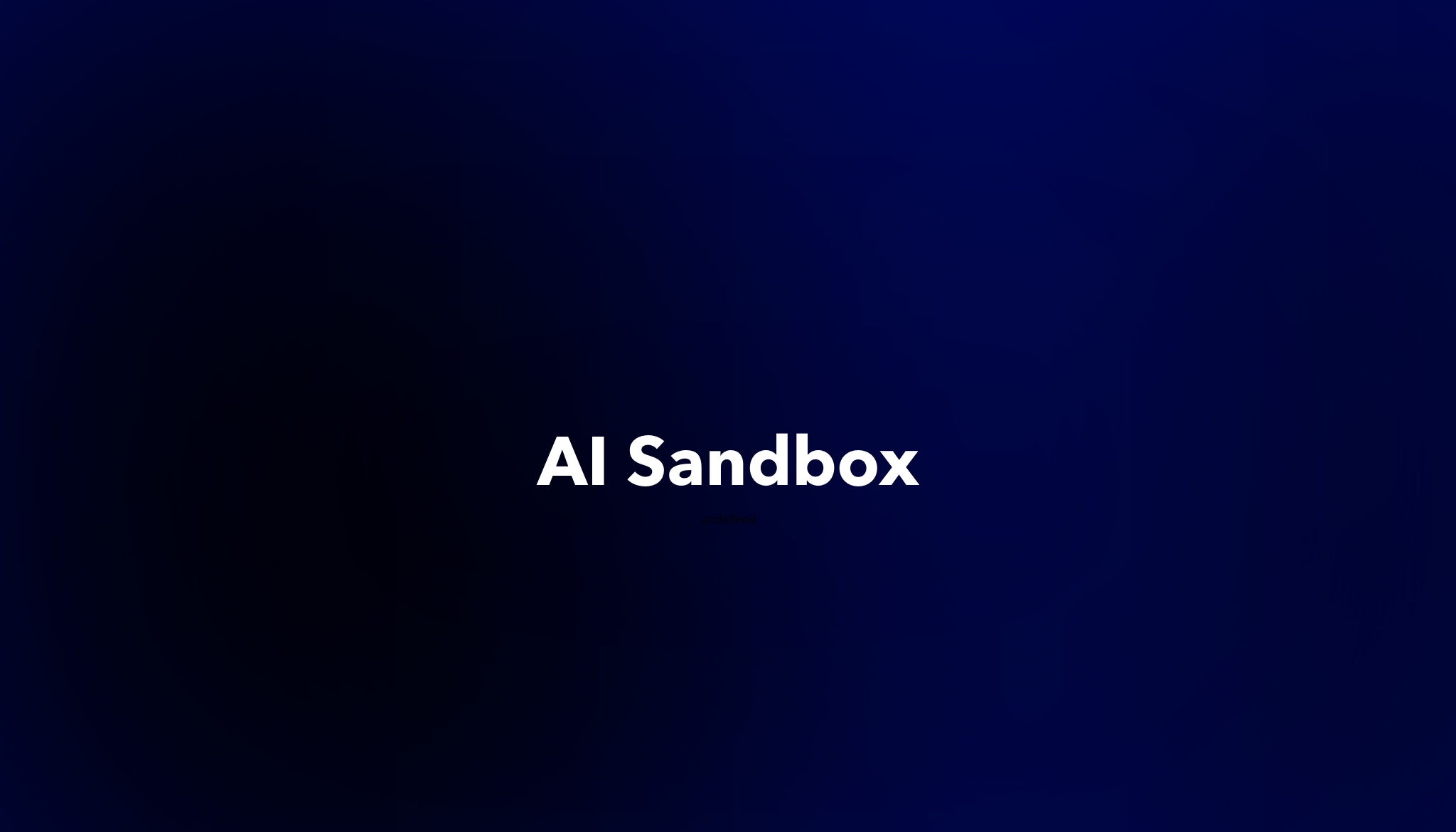 AI Sandbox | Dework