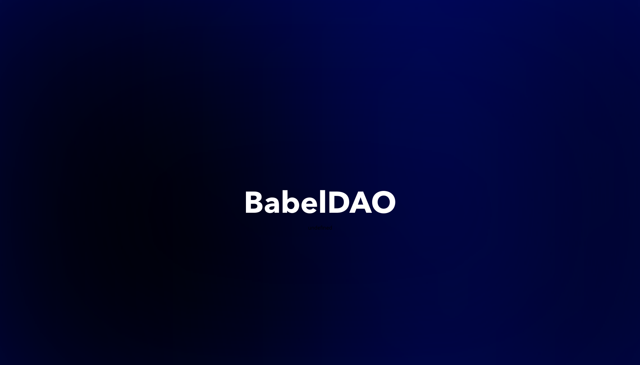 BabelDAO | Dework
