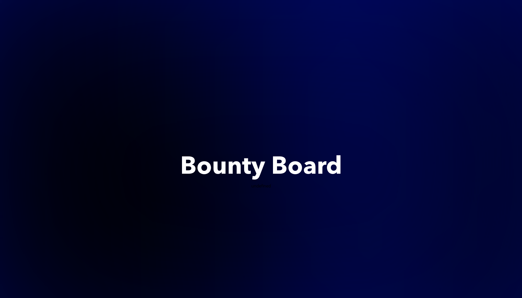 Bounty Board | Dework