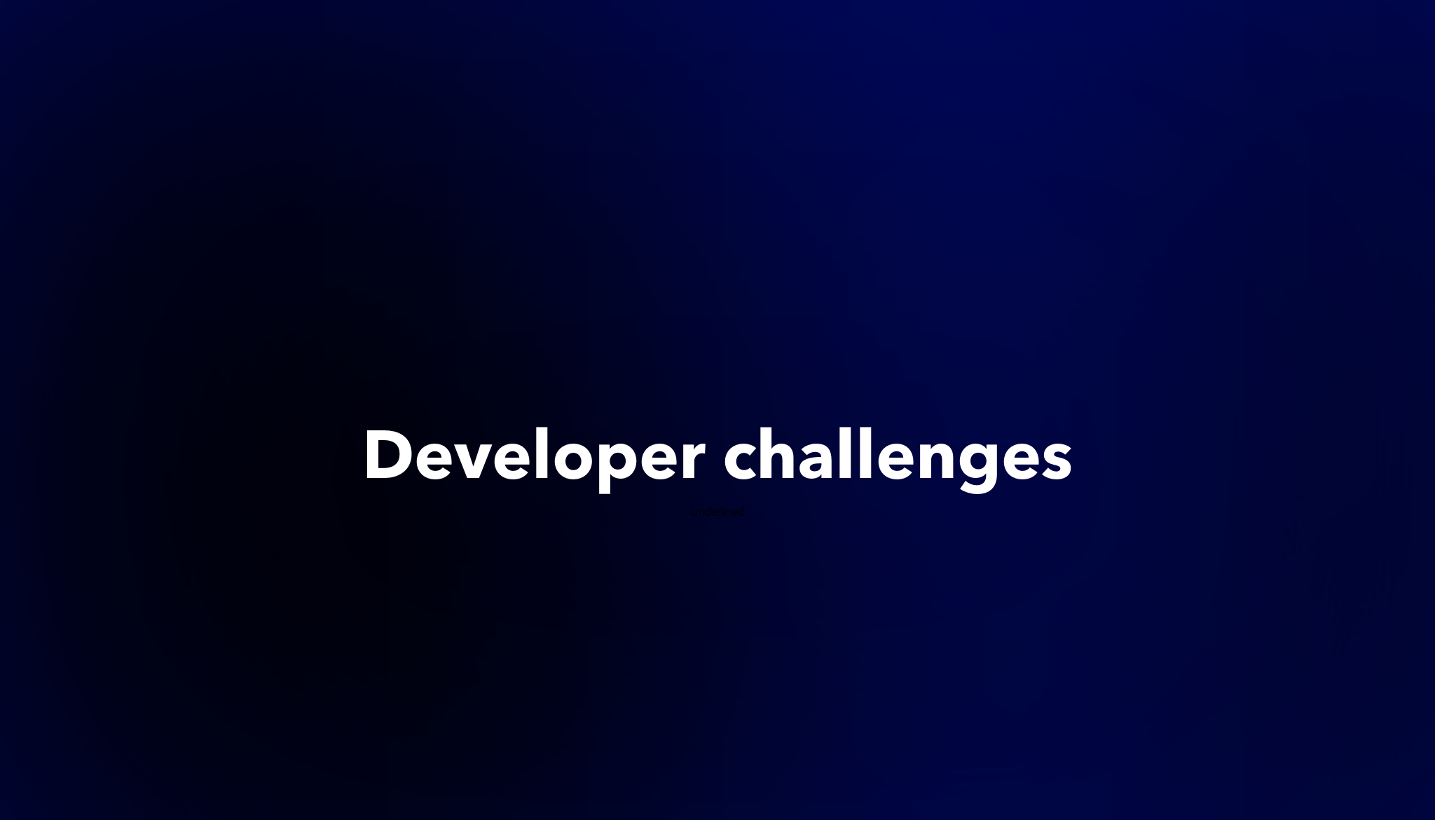 Developer challenges | Dework