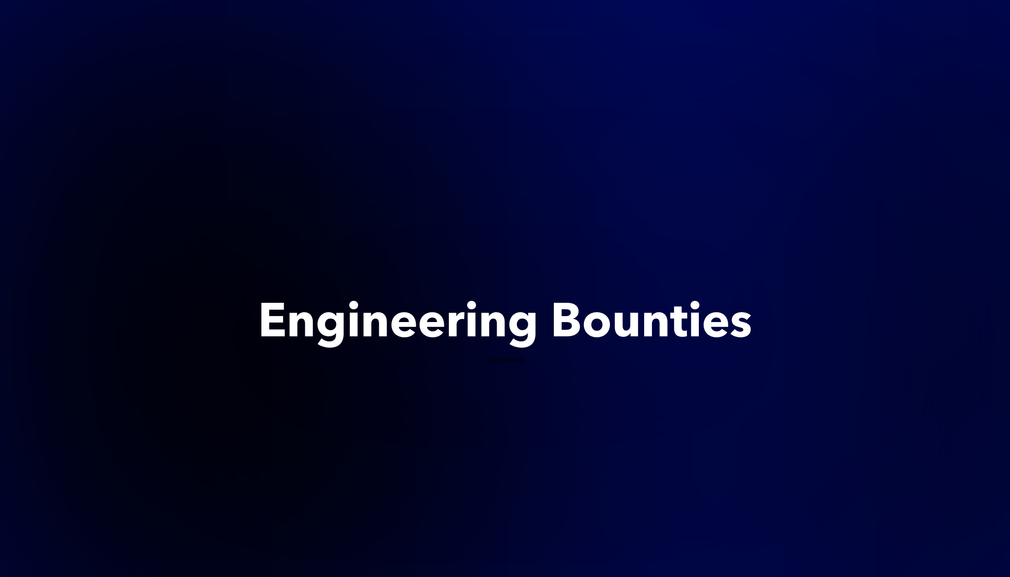 Engineering Bounties | Dework