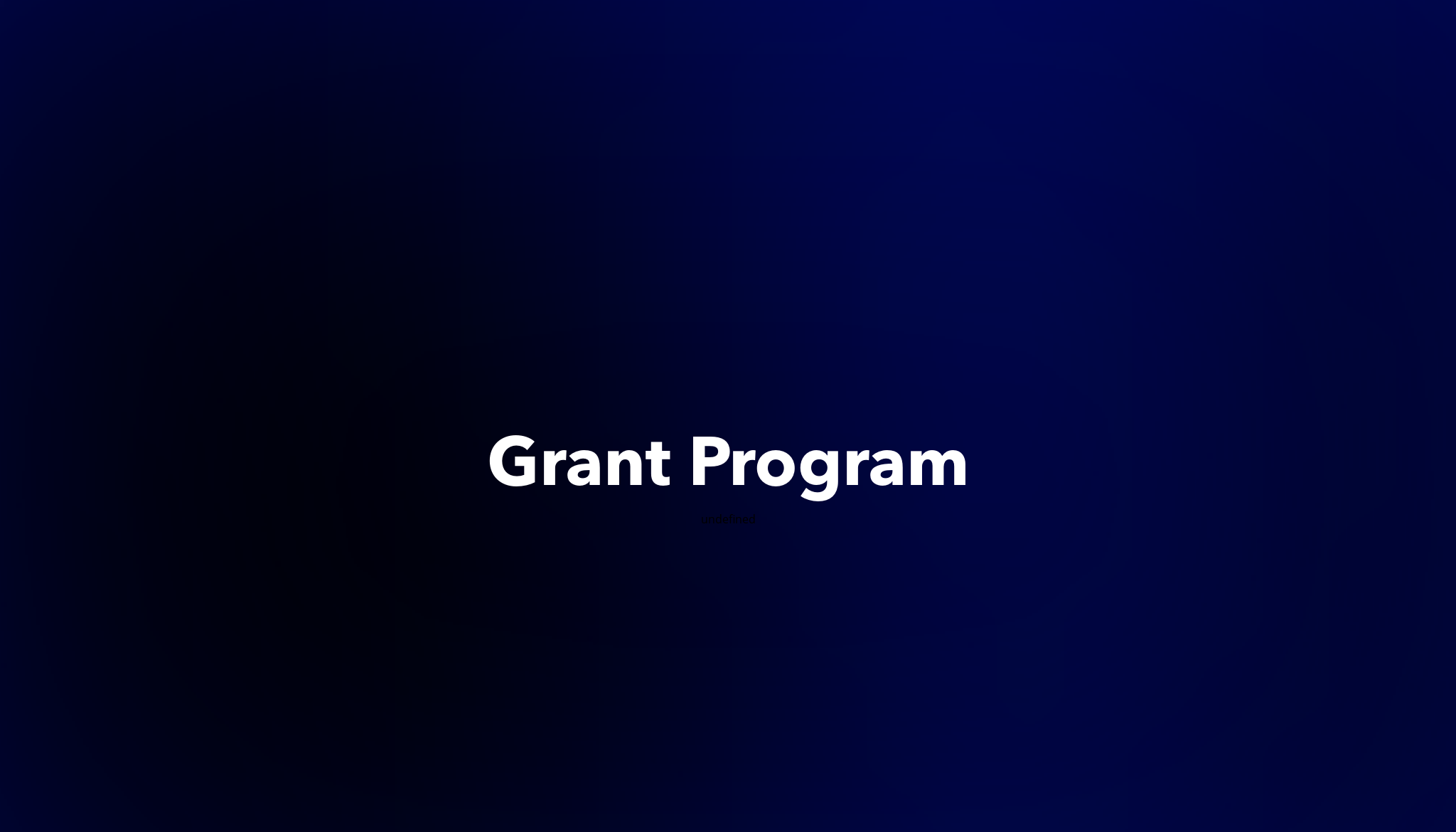 Grant Program | Dework
