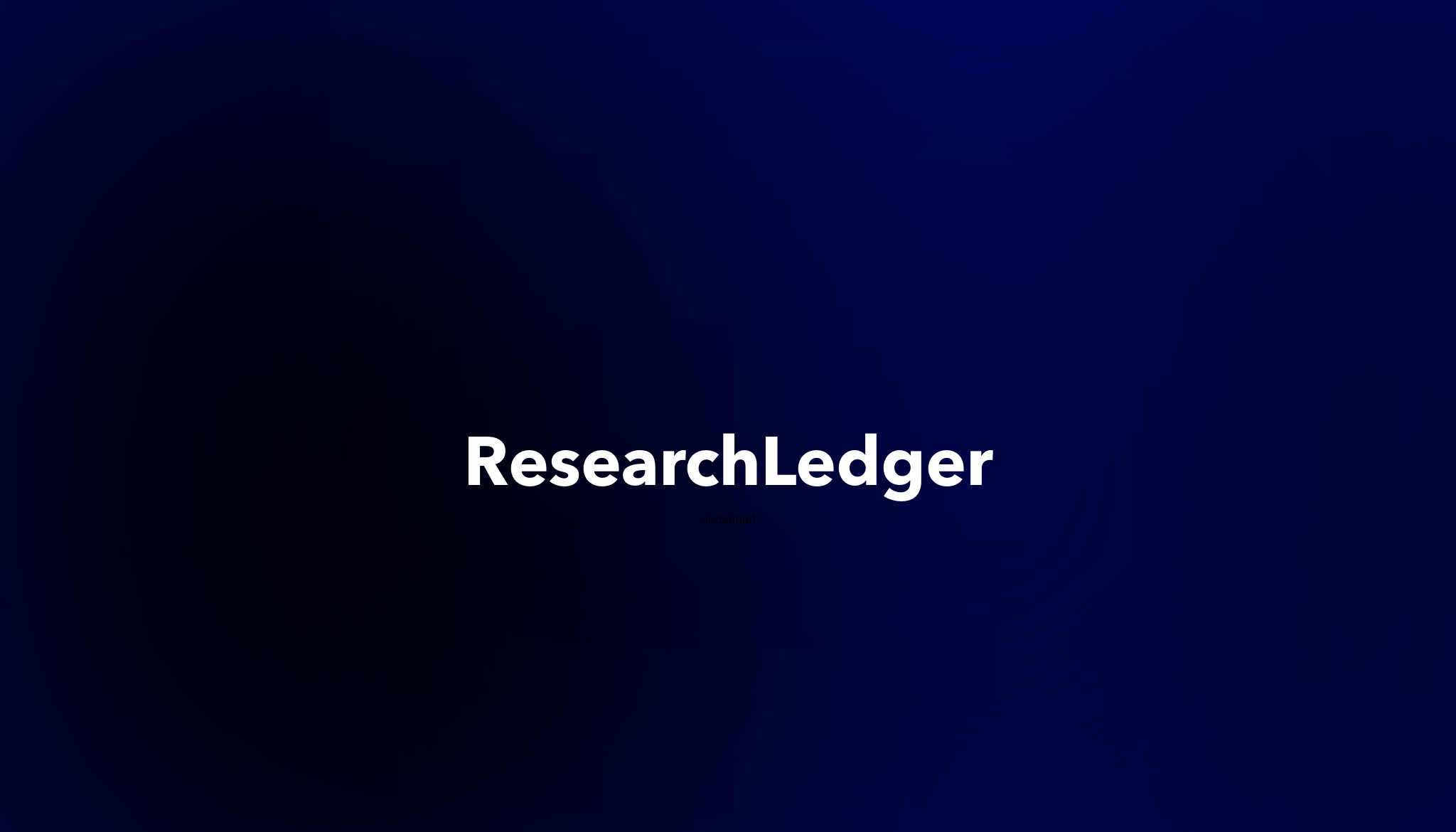 ResearchLedger | Dework
