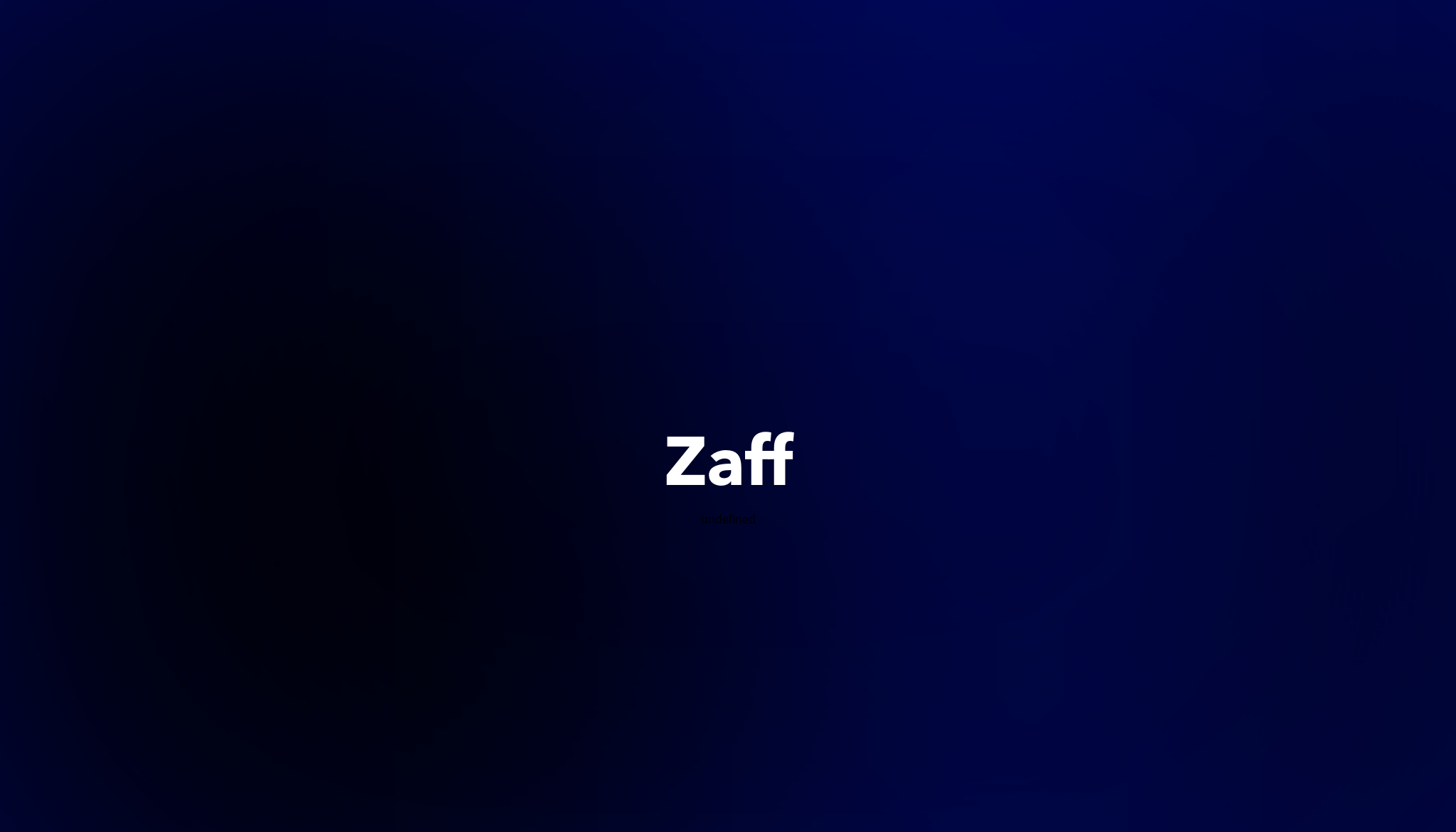 Zaff | Dework